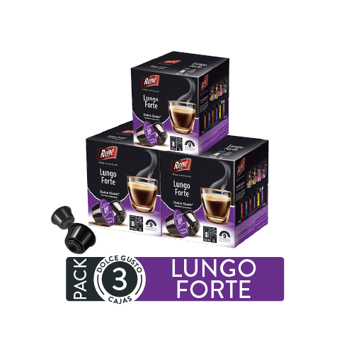 Pack 3 Lungo Forte - Cápsula Dolce Gusto compatible – Caffesso